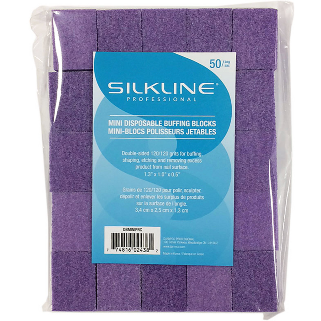 Silkline Mini Disposable Buffing Blocks – Brothers Beauty Supply