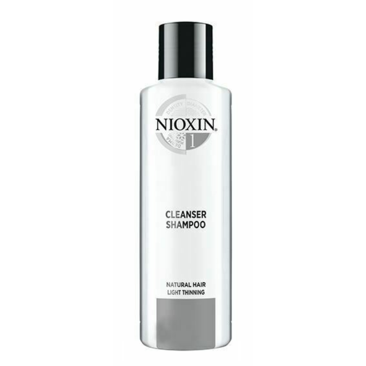 Nioxin Cleanser Shampoo System 1 (Fine/Normal to Light Thinning, Natur ...